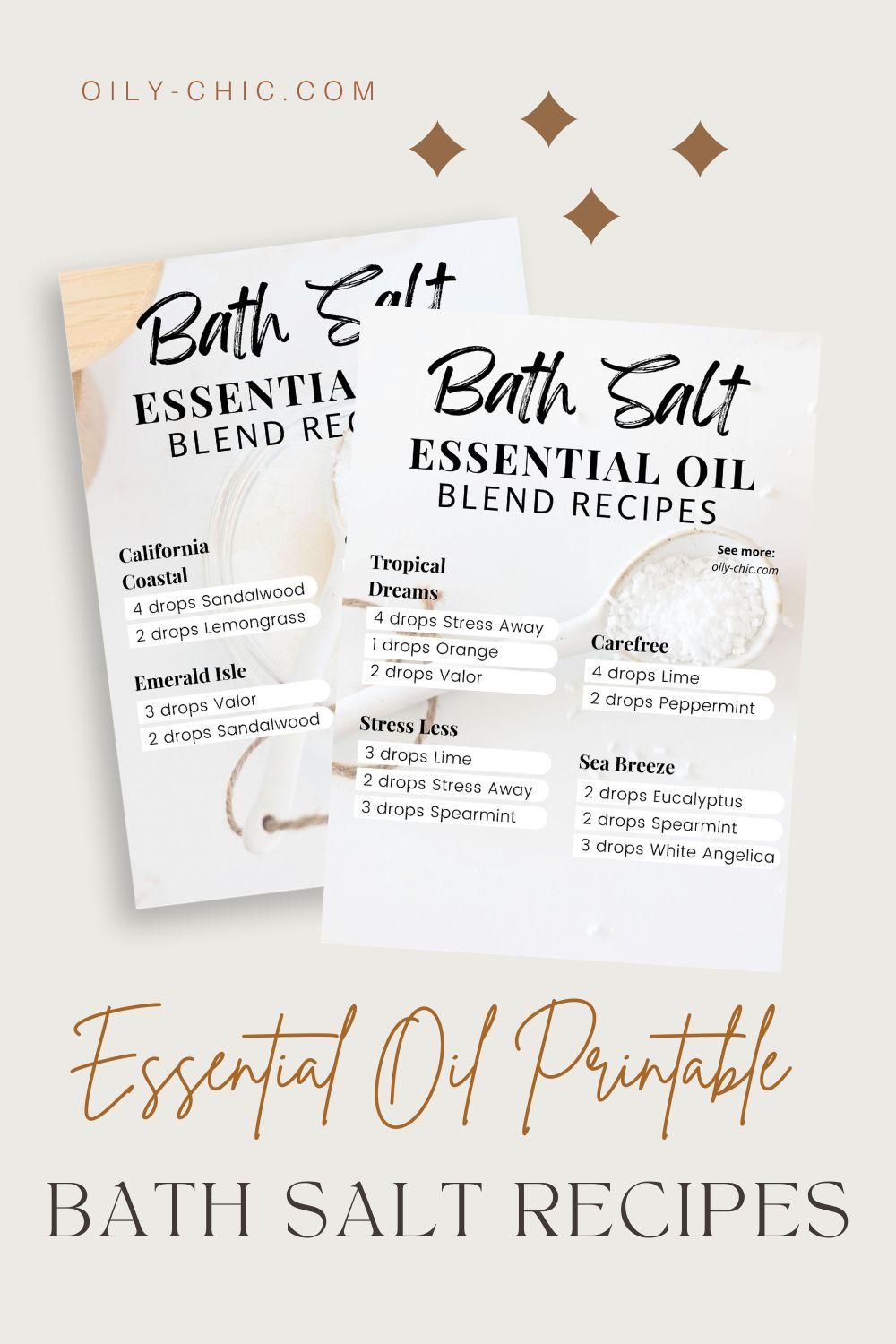Uplifting DIY Bath Salts Using Essential Oils For Inner Balance