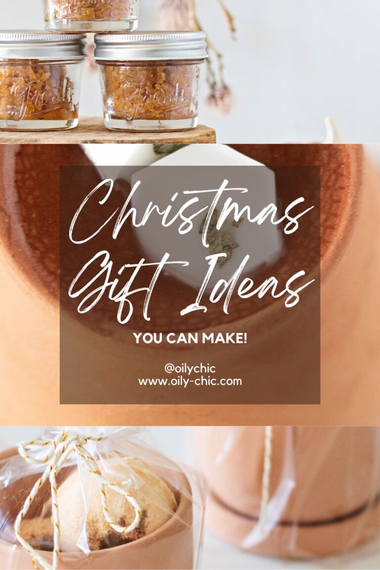 Christmas DIY Essential Oil Gift Ideas