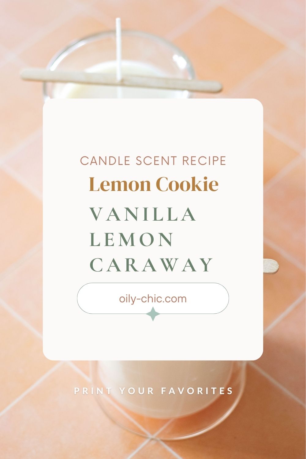 Spring Candle Scent Recipes And Charts