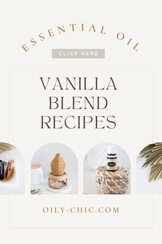 Vanilla Essential Oil Blends Charts