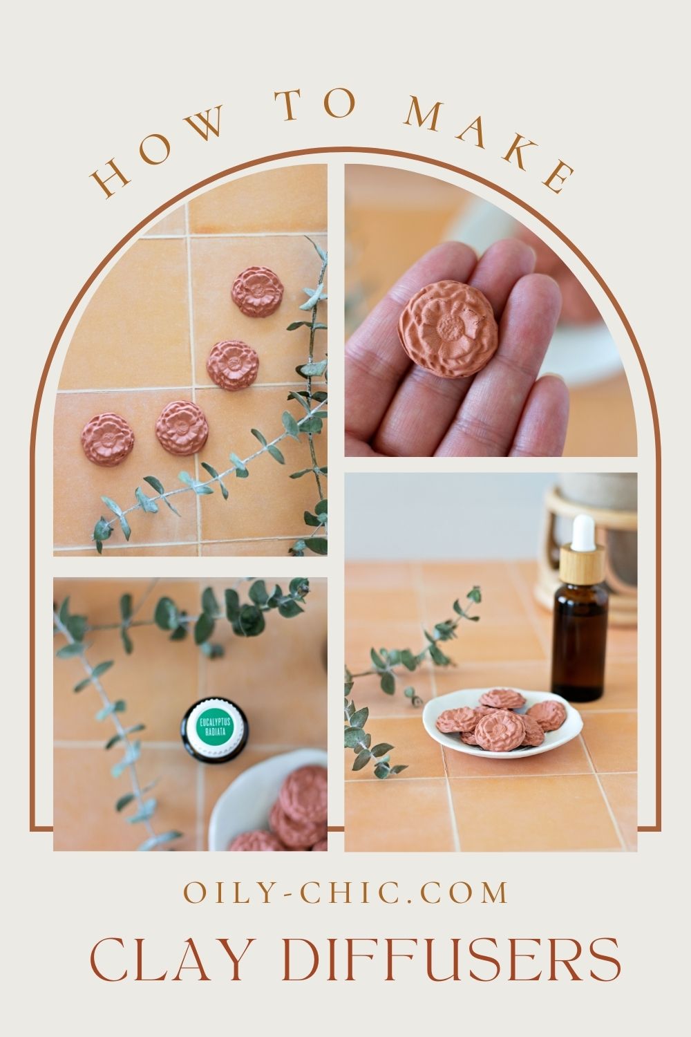 DIY Terracotta Clay Diffuser Stones - Oily Chic