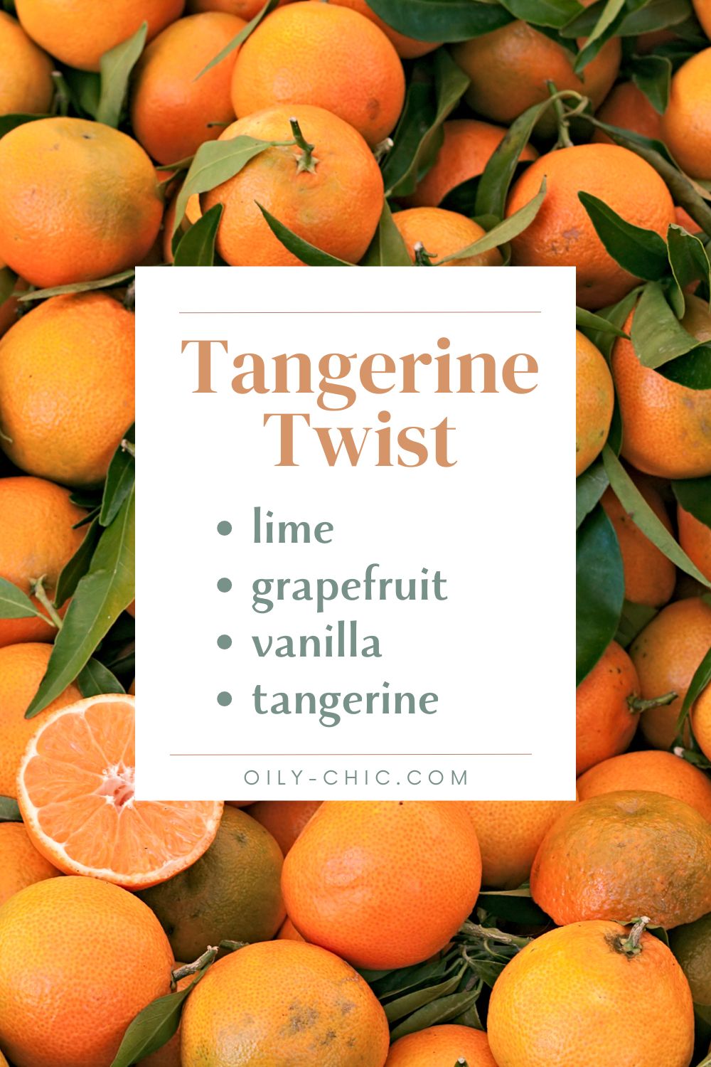 Tangy Tangerine Essential Oil Blends