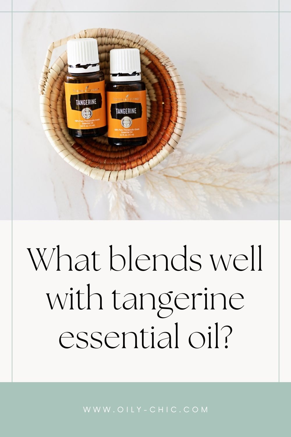 Tangy Tangerine Essential Oil Blends