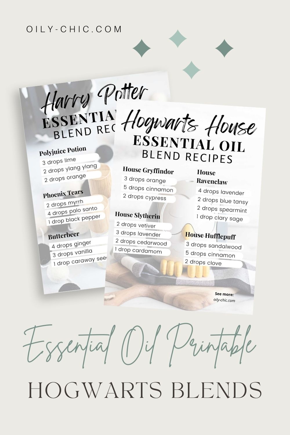 Harry Potter Diffuser Blends & Scents